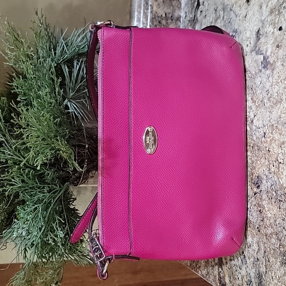 Coach | Bags | Coach Crossbody Fushia Pink | Poshmark